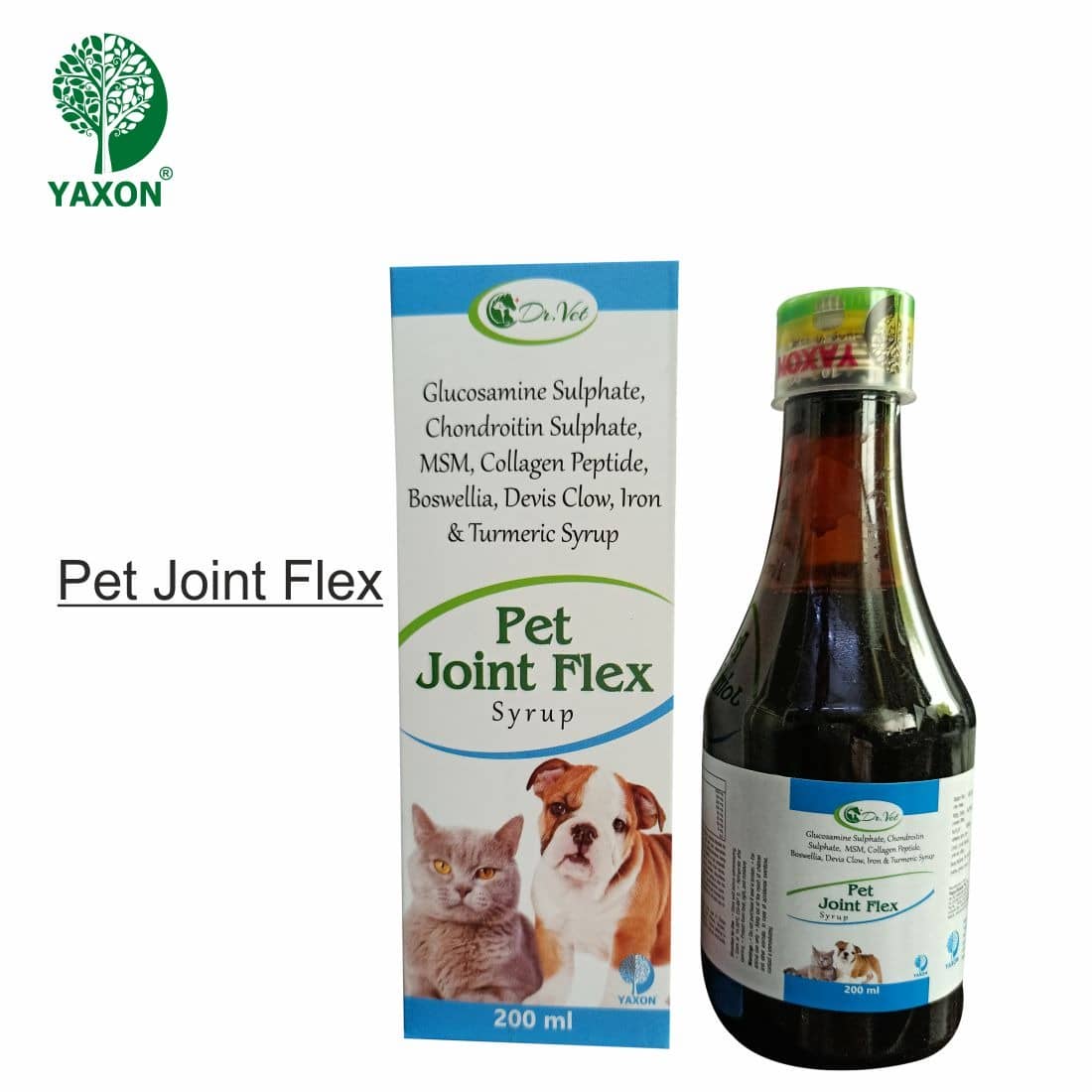 DR VET PET JOINT FLEX Syrup | YAXON BIOCARE PVT. LTD.