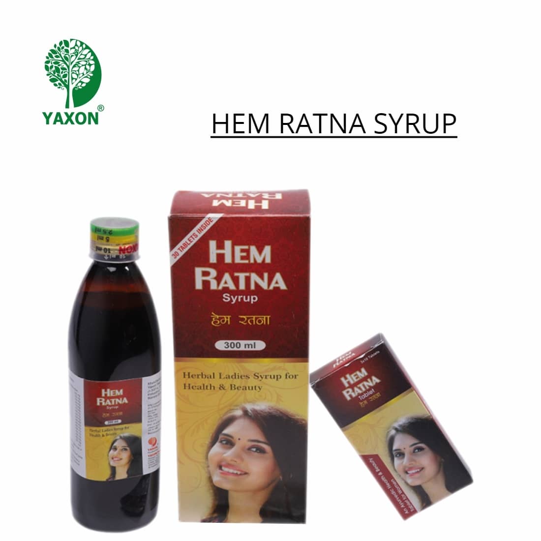 Yaxon Hem Ratna Syrup | Herbal Syrup for Female - Yaxon Care