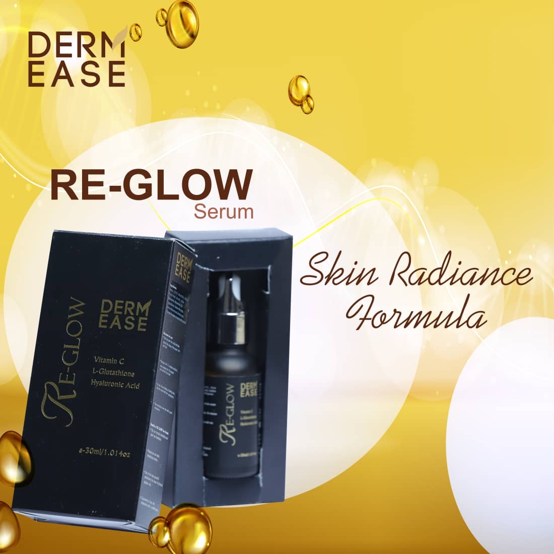 DERM EASE Re Glow Face Serum Combo | YAXON BIOCARE PVT. LTD.
