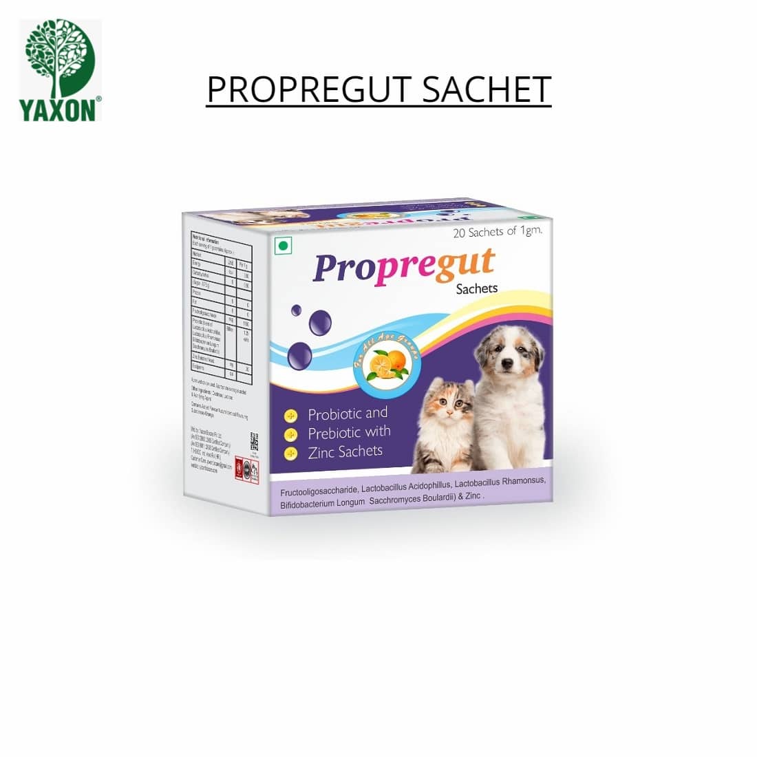 DR VET PROPREGUT Sachet | YAXON BIOCARE PVT. LTD.